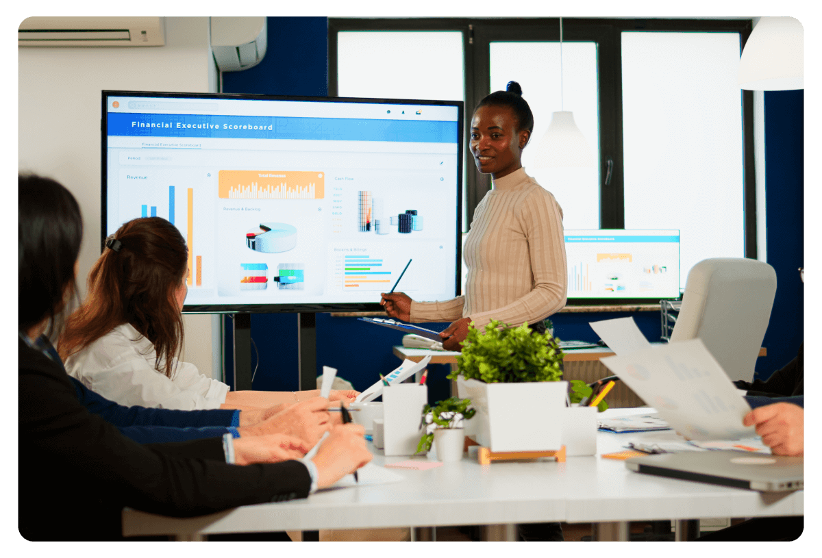 Create interactive online reports with Genially